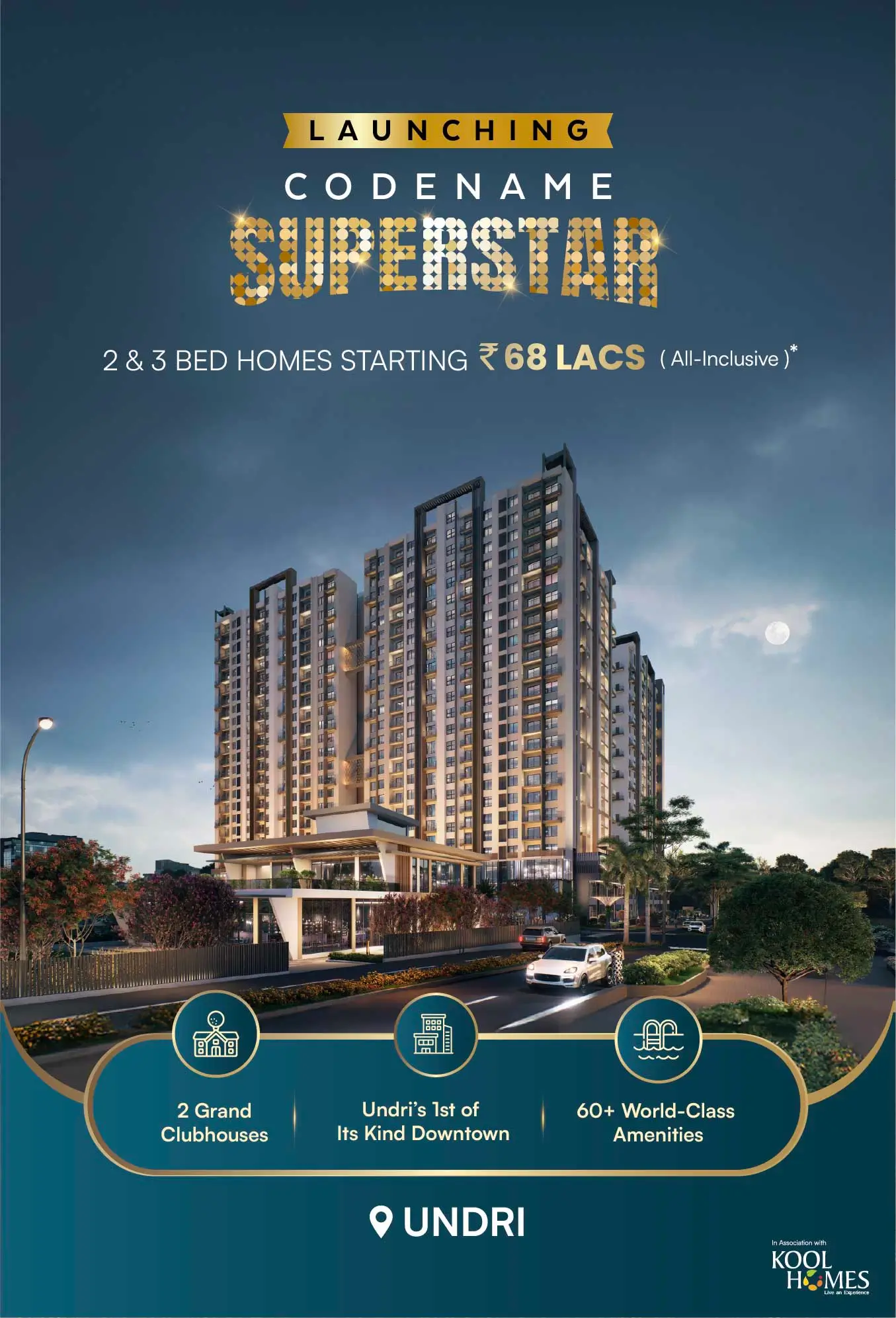 Shriram Superstar Undri, Pune Luxurious 2 & 3 BHK Homes